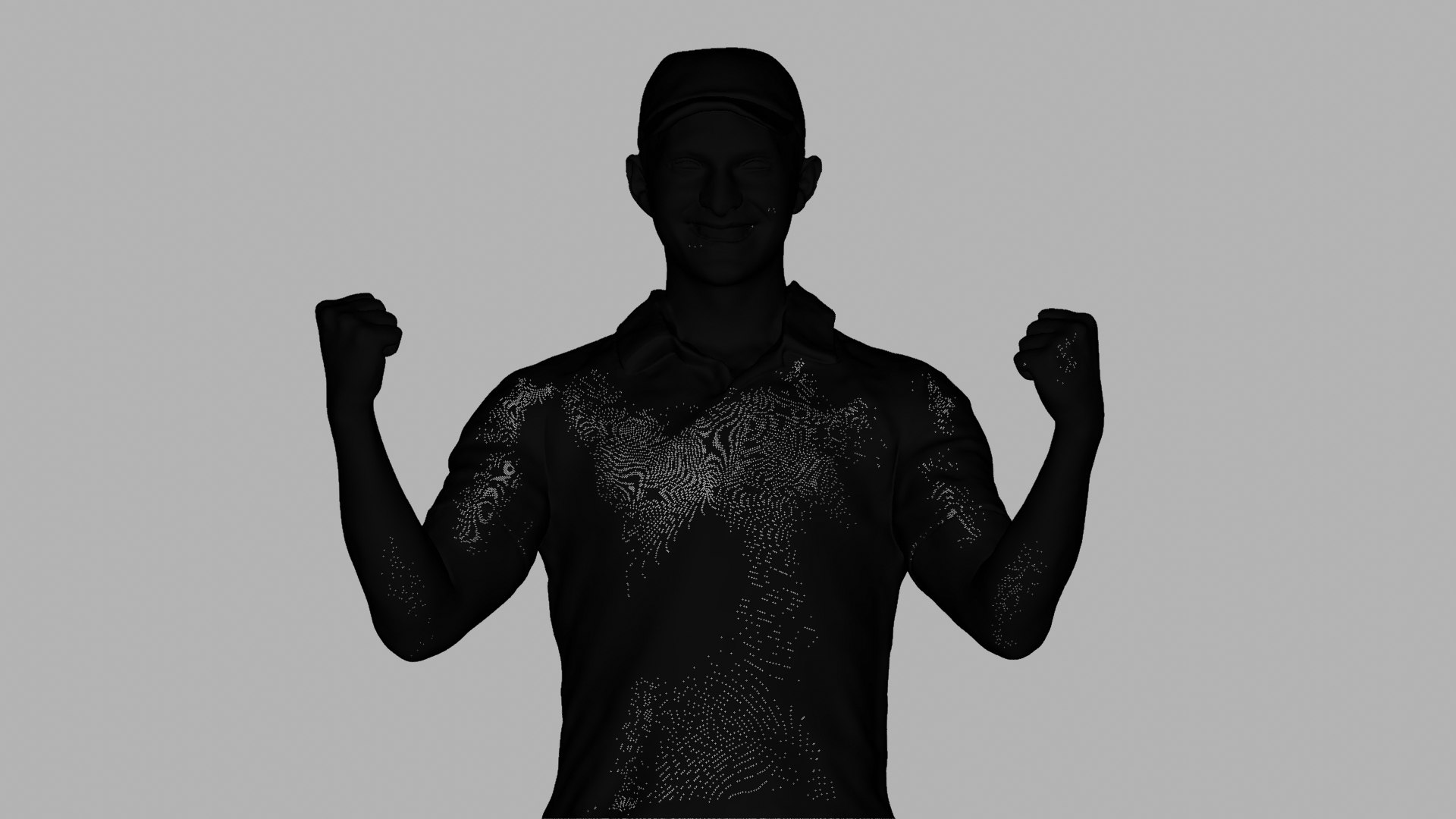 Cricketer Winning Expression 3D Model - TurboSquid 2028541