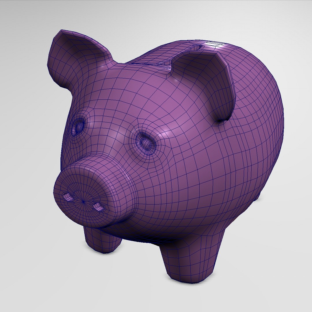 3d Model Pig Money Saver
