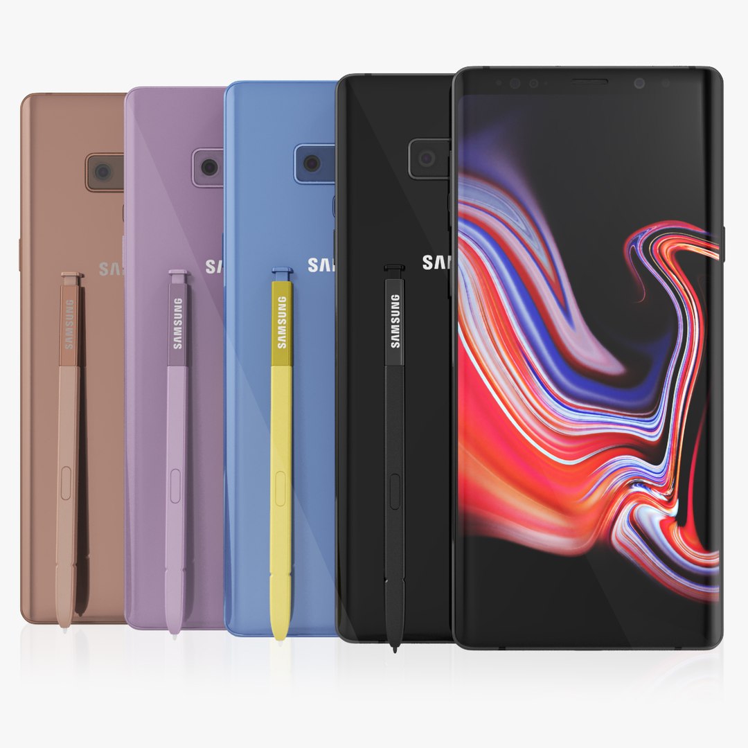 3D samsung galaxy note 9 model - TurboSquid 1328541
