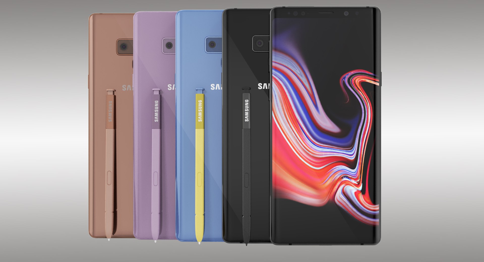 3D samsung galaxy note 9 model - TurboSquid 1328541