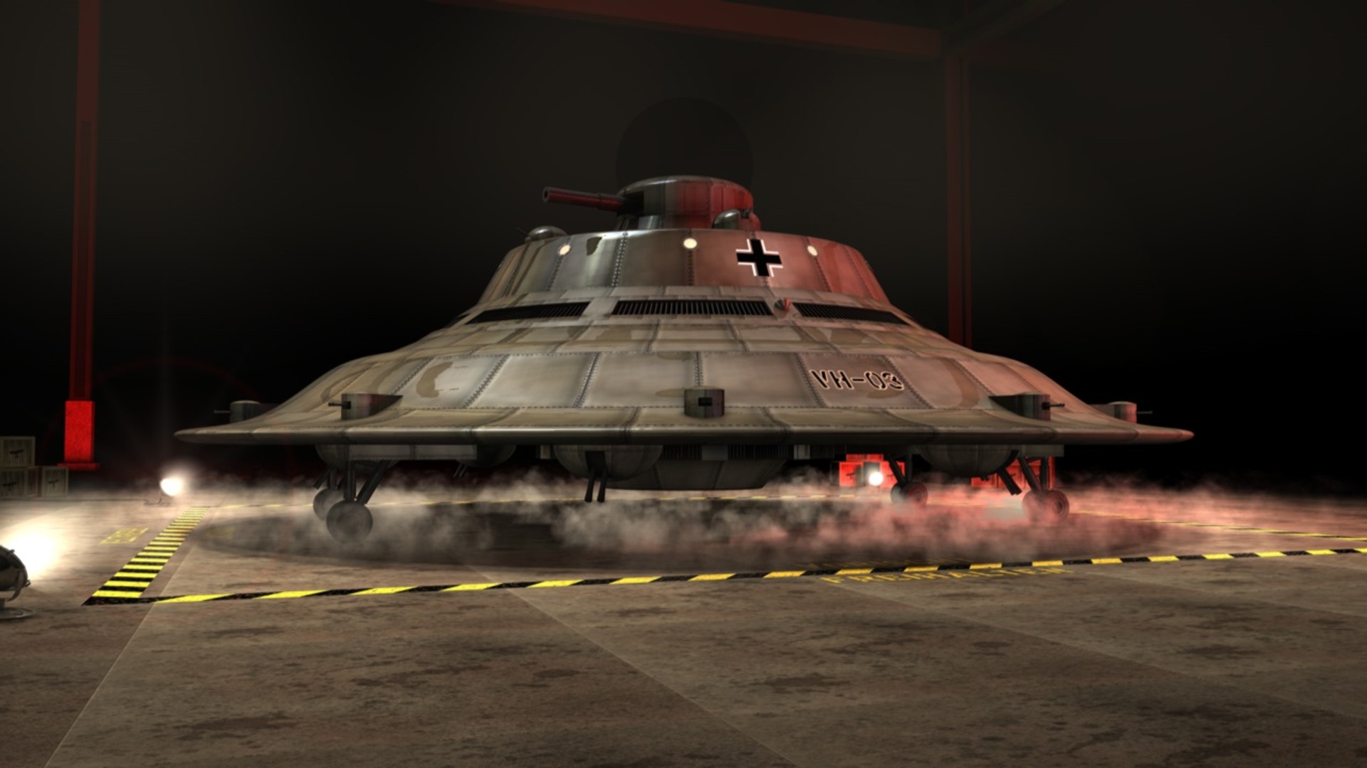 German Particle 3d Model