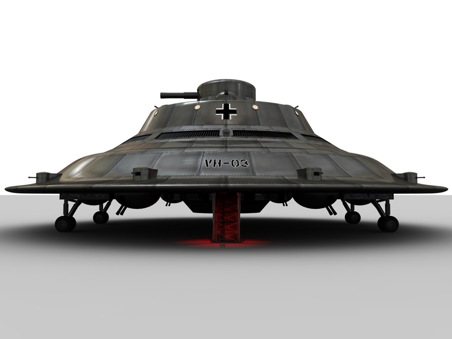 German Particle 3d Model