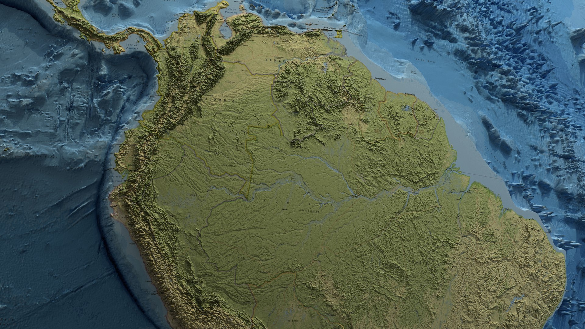 Earth Geographic 3D Globe 3D Model - TurboSquid 2347364