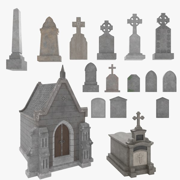Medieval Cemetery 3D model - TurboSquid 2019265