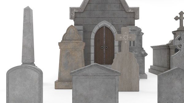 modelo 3d Cementerio Medieval - TurboSquid 2019265