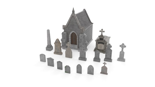 Medieval Cemetery 3D model - TurboSquid 2019265