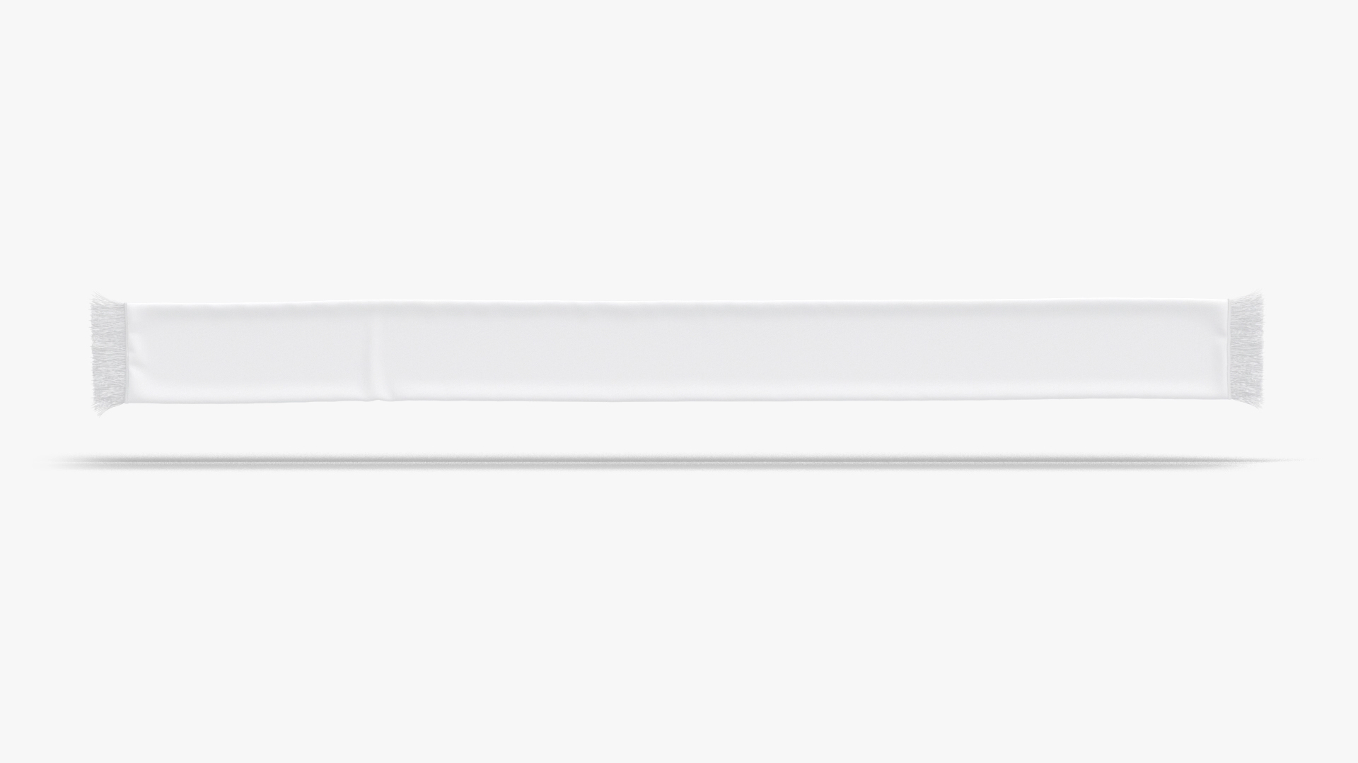 3D Football Fan Scarf Unfolded Model - TurboSquid 1852365