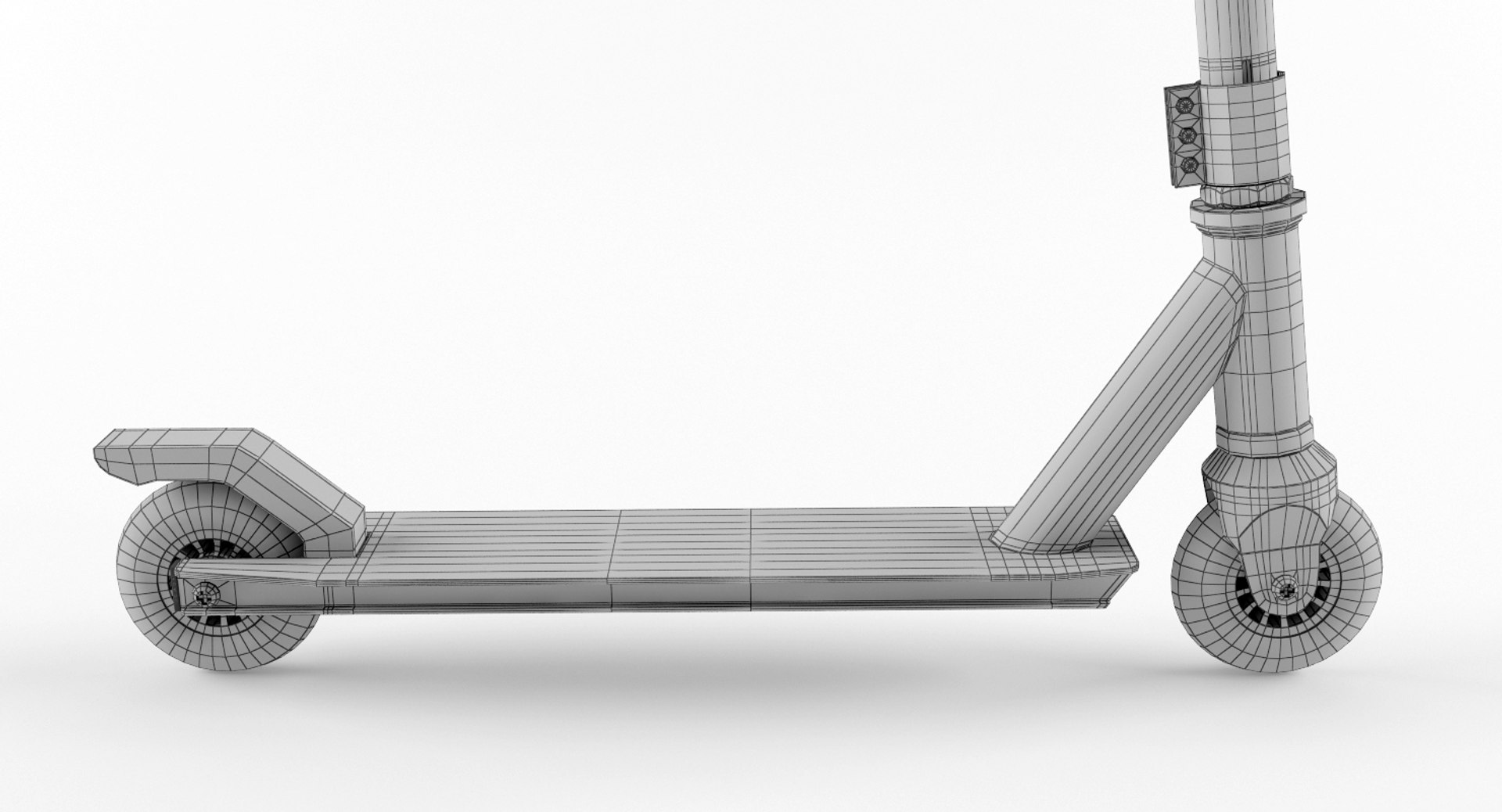 3d scooter razor beast model