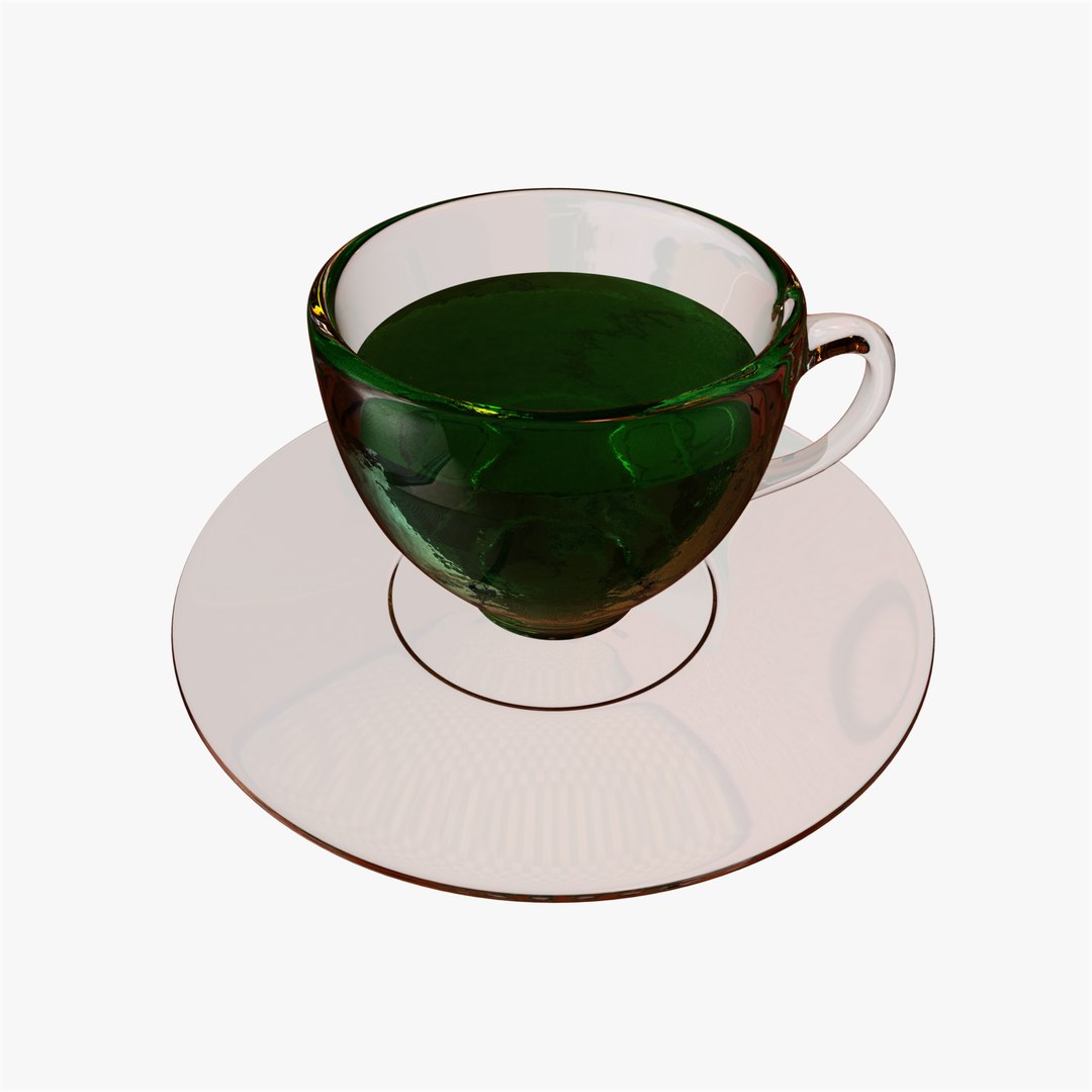 3d model herbal tea