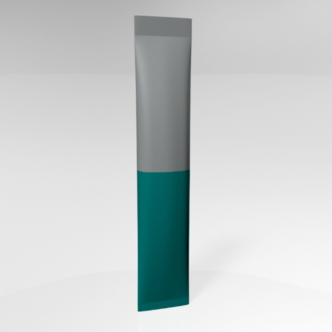 3D Hydration Powder Packet 01 - TurboSquid 1851749