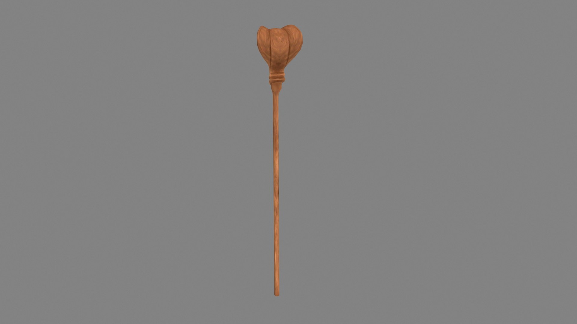 3D Model Cartoon Wooden Cobra Wand - TurboSquid 2275887