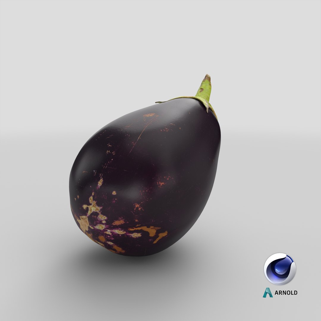 Italian Eggplant 02 3D Model - TurboSquid 2060362