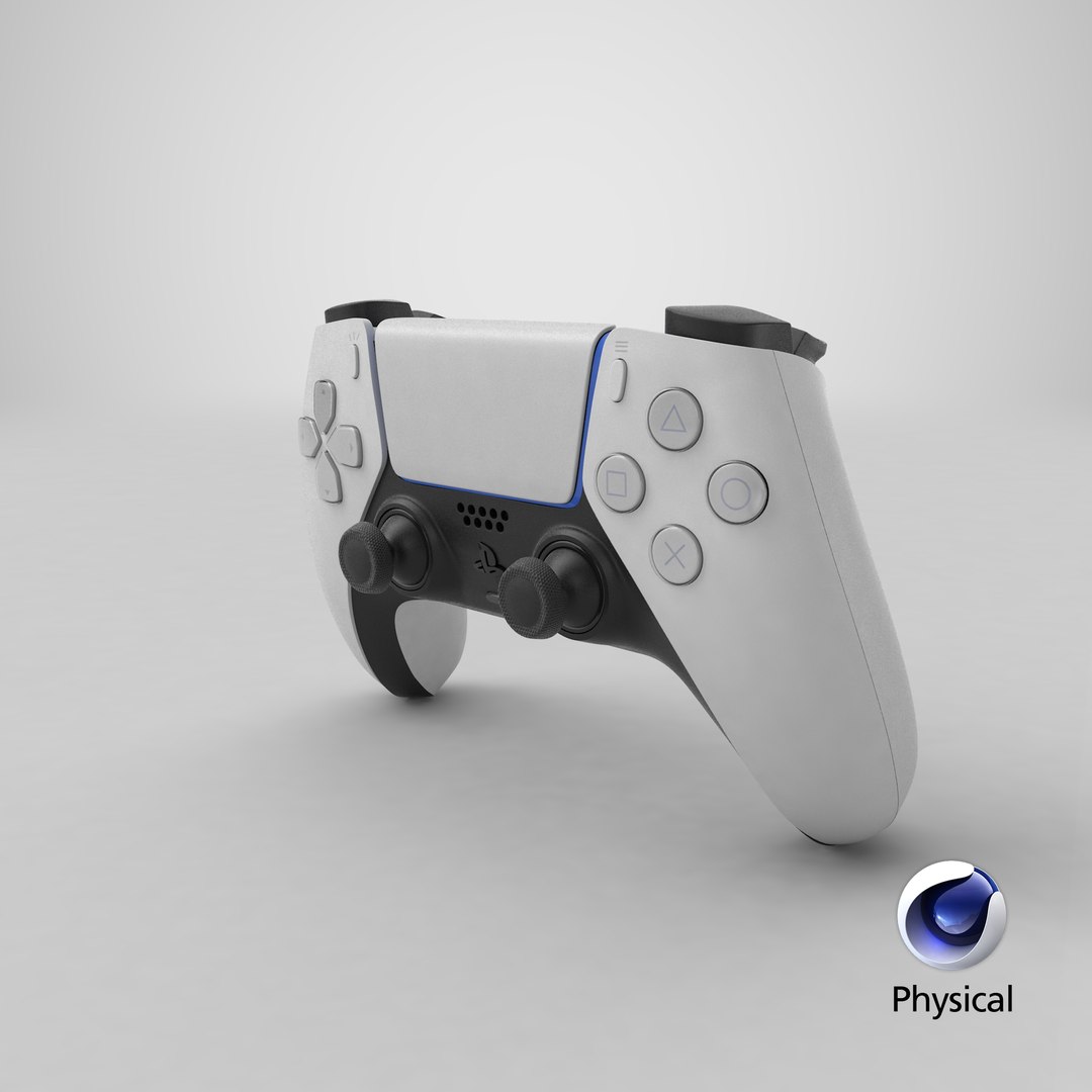 3D PlayStation 5 Controller DualSense Model - TurboSquid 1739928