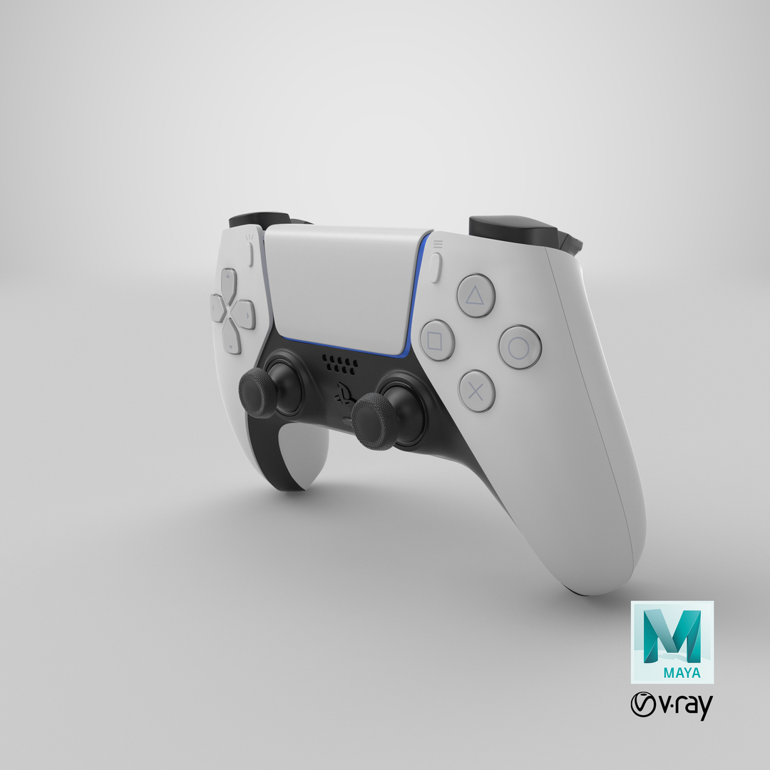 modelo 3d Mando PlayStation 5 DualSense - TurboSquid 1739928