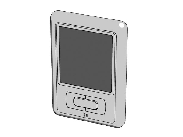 free portable device 3d model