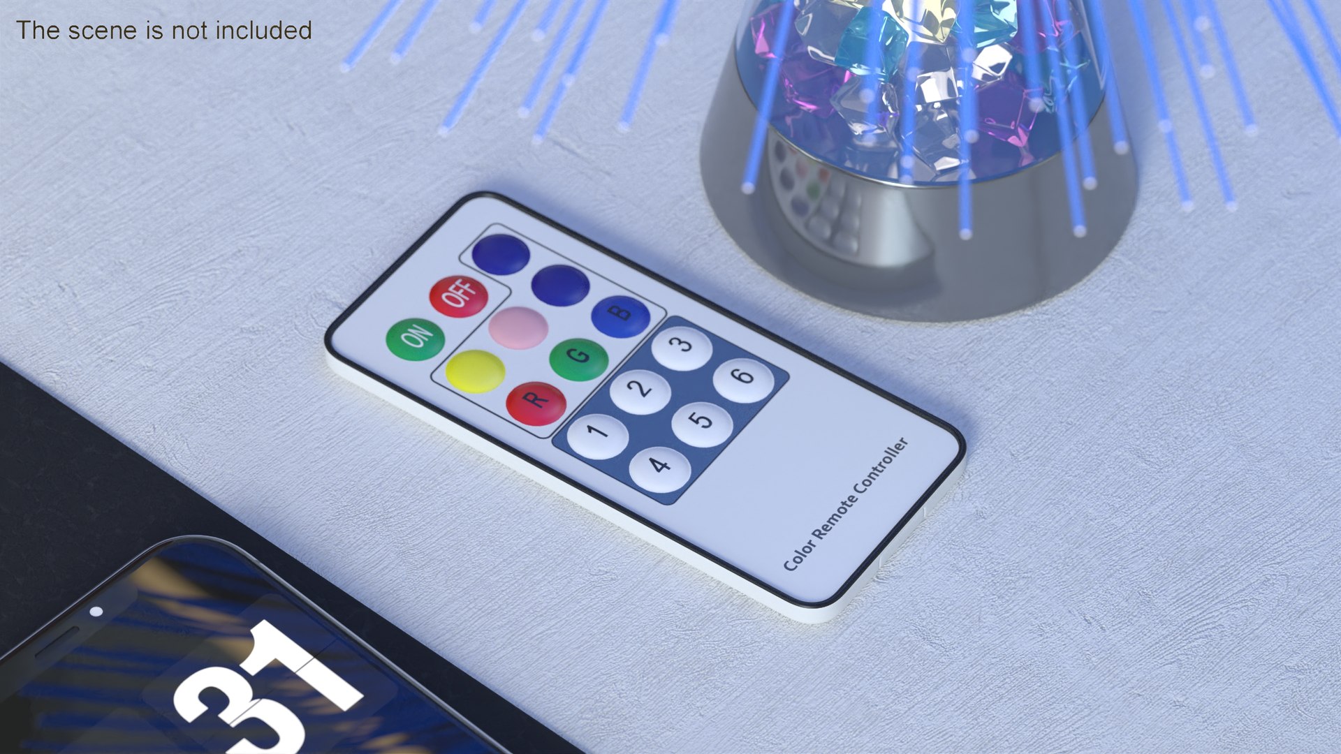LED Light Remote Controller 3D Model - TurboSquid 2160900