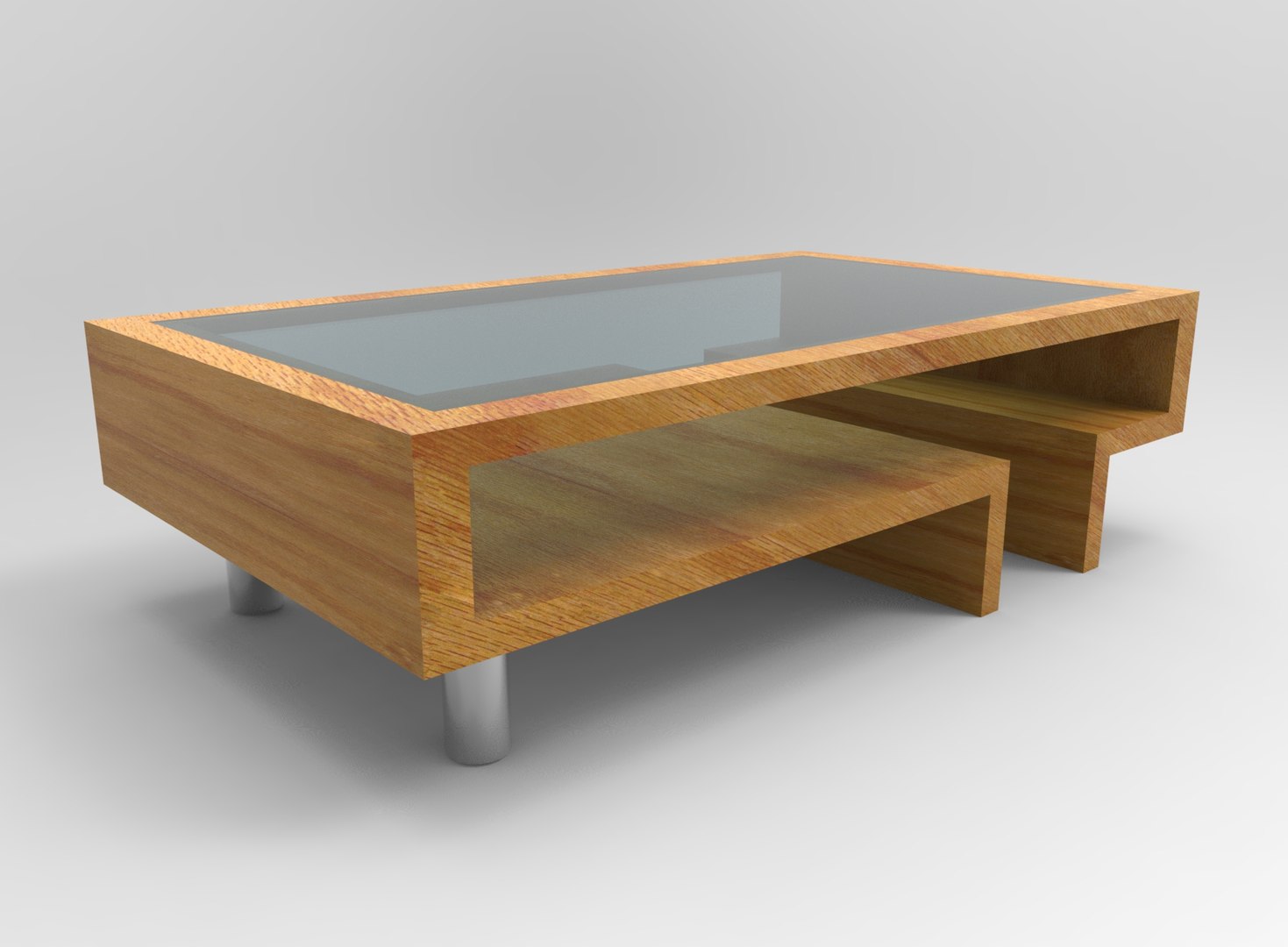 Modern Table 3d Model
