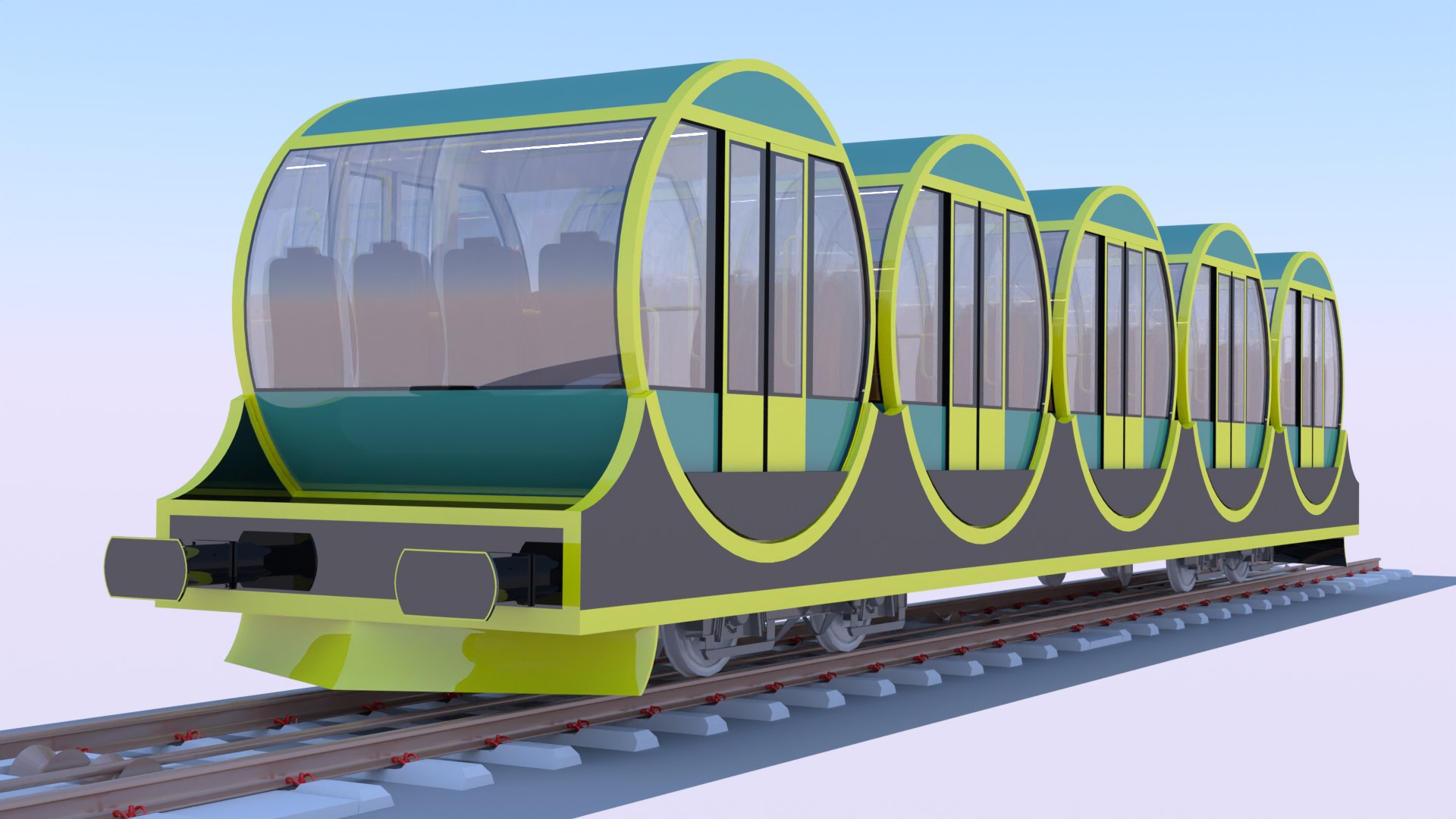 3D Funicular Both Poses Model - TurboSquid 2104965
