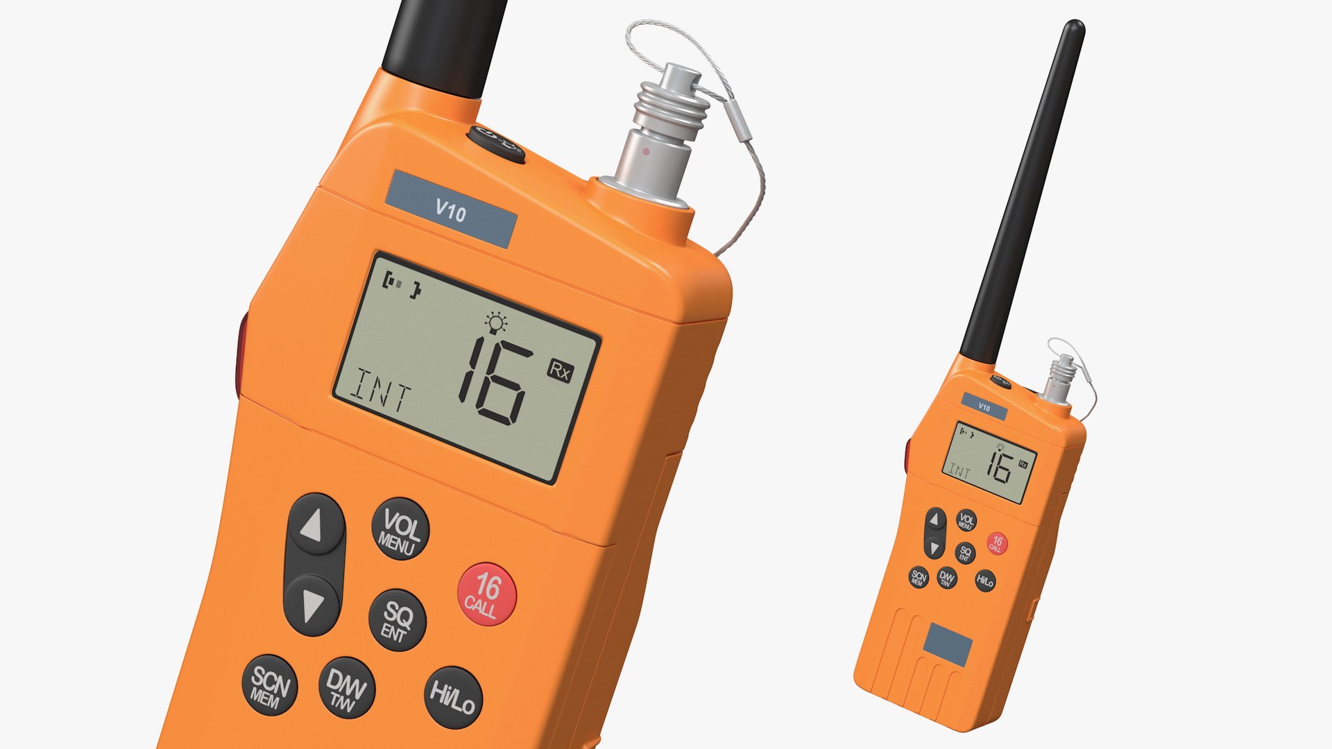 Survival Gmdss Vhf Radio 3D Model - TurboSquid 1594450