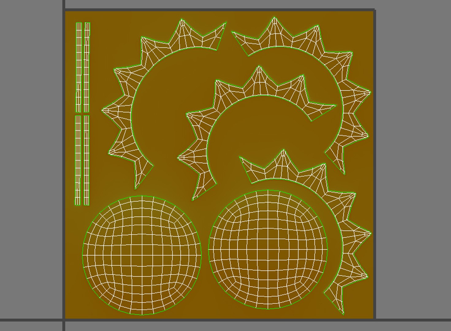 3D Sun Symbol - TurboSquid 1595346