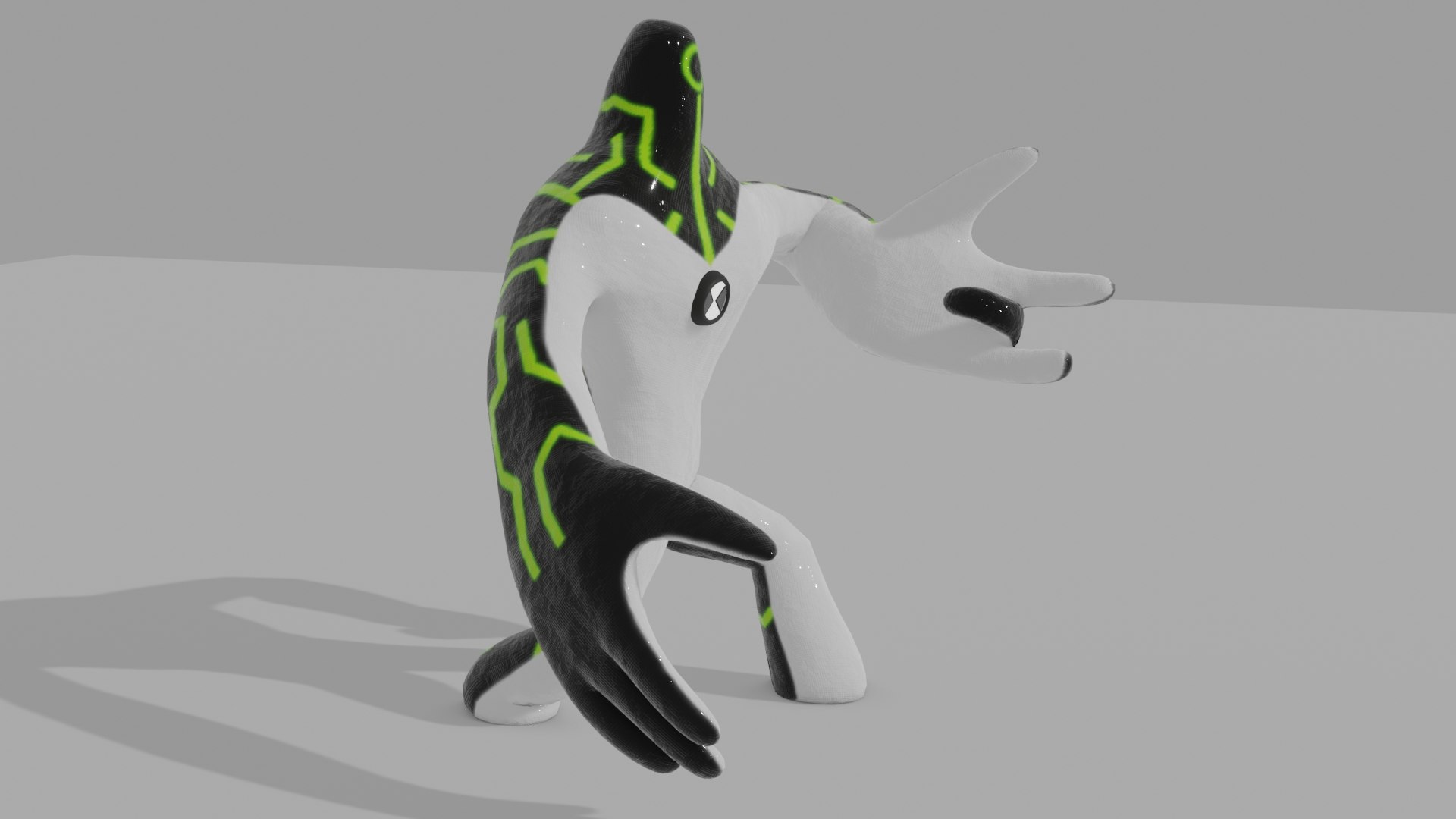 3D Alien Upgrade Ben 10 Classic 3D Model - TurboSquid 2406837