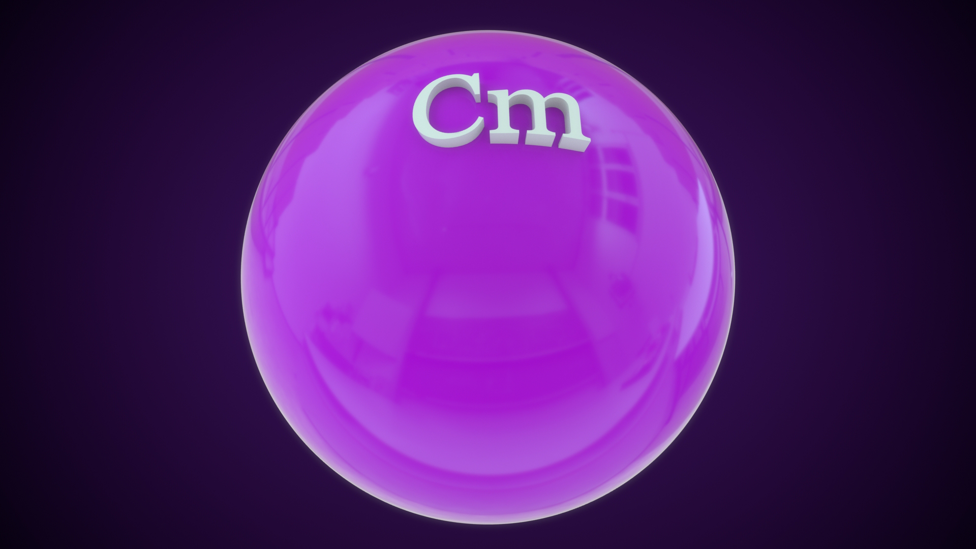 Curium Chemical Element model - TurboSquid 2143496