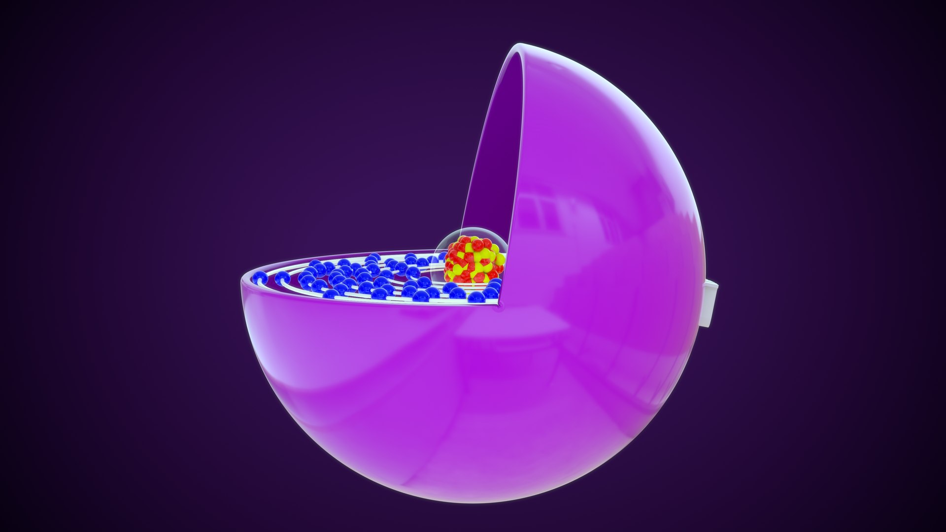Curium Chemical Element model - TurboSquid 2143496