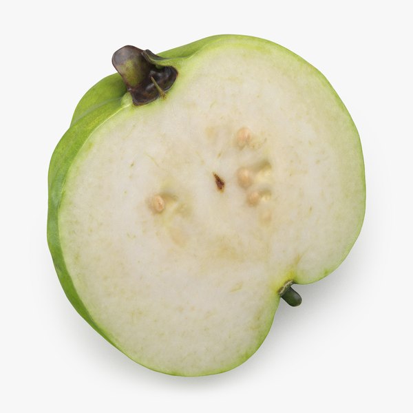 3D Half Guava - TurboSquid 1755158