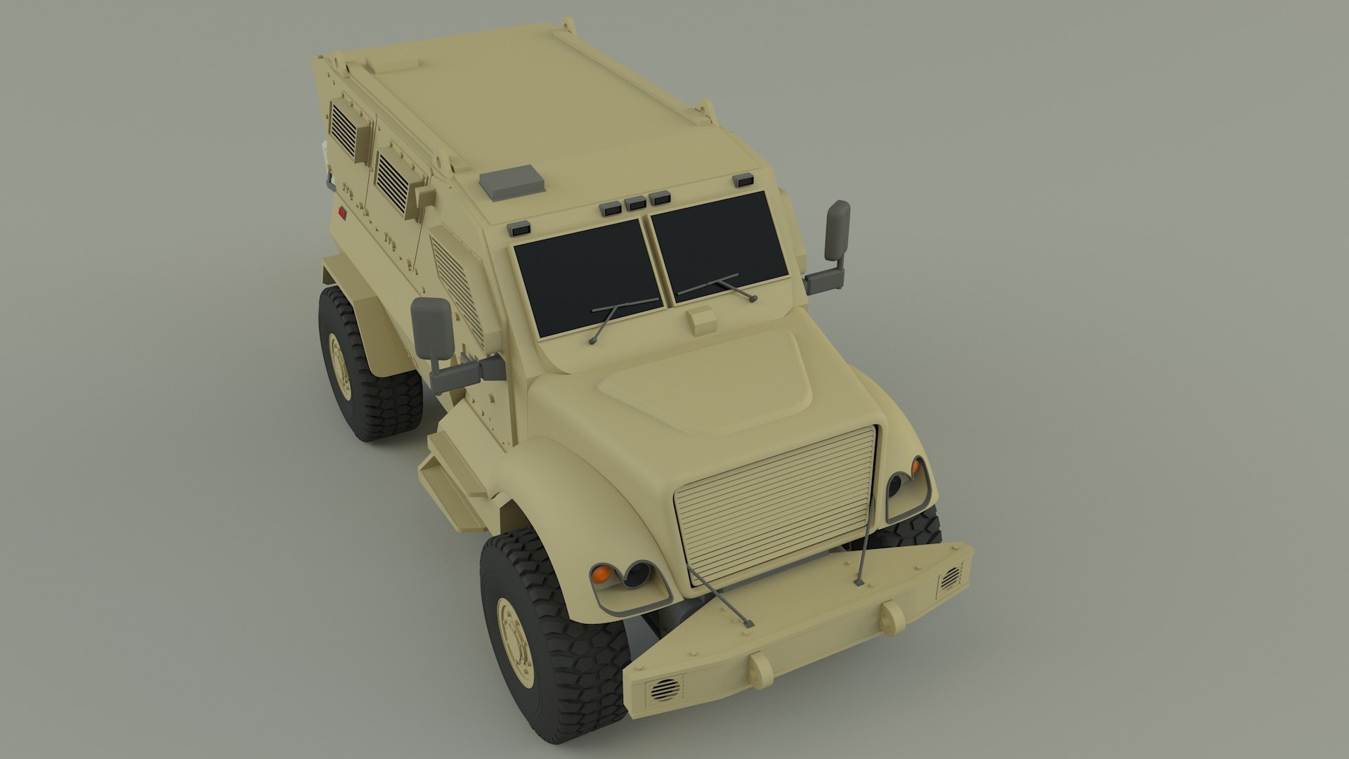 3D Mrap Military Vehicle - TurboSquid 2358738