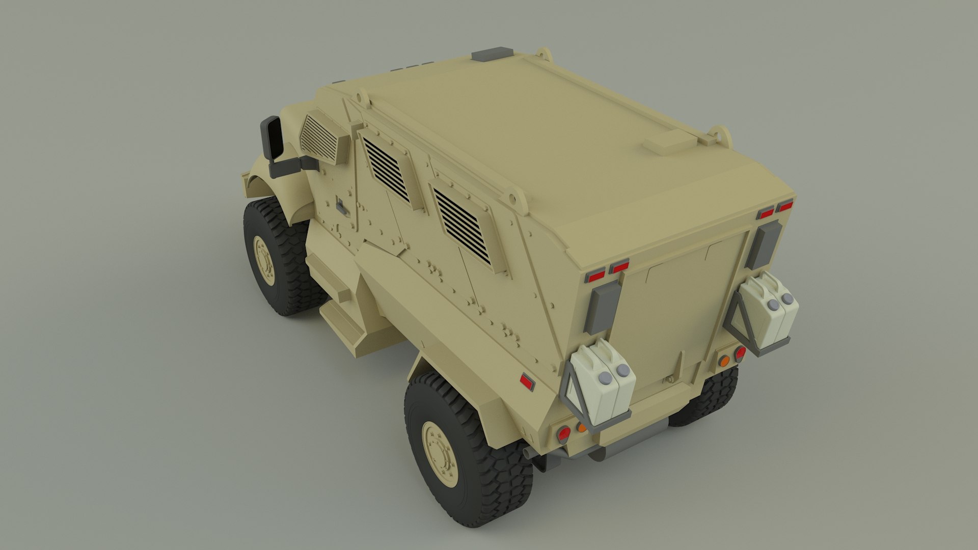 3D Mrap Military Vehicle - TurboSquid 2358738