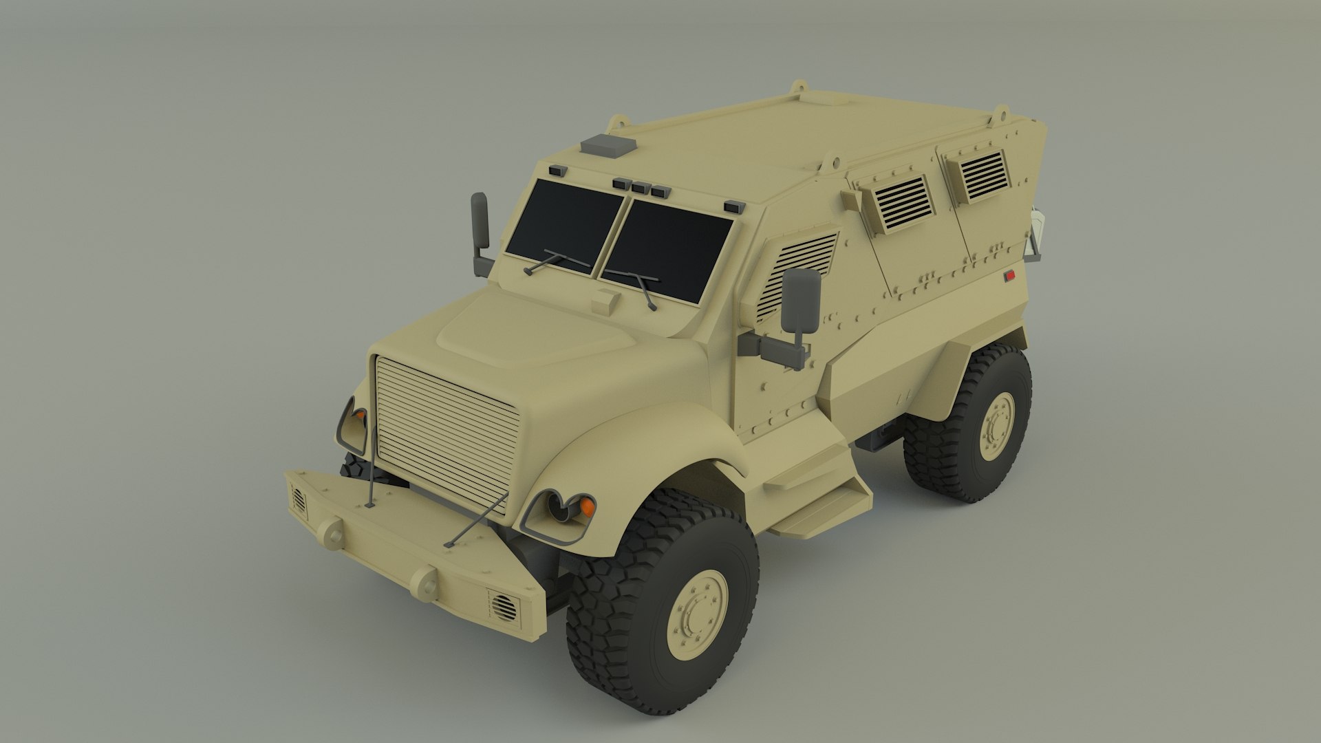 3D Mrap Military Vehicle - TurboSquid 2358738
