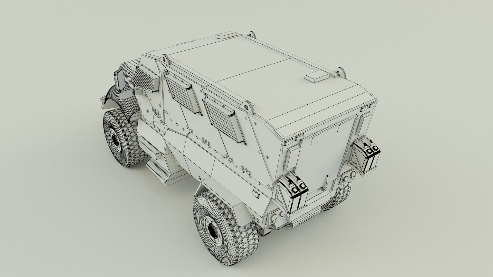 3D Mrap Military Vehicle - TurboSquid 2358738