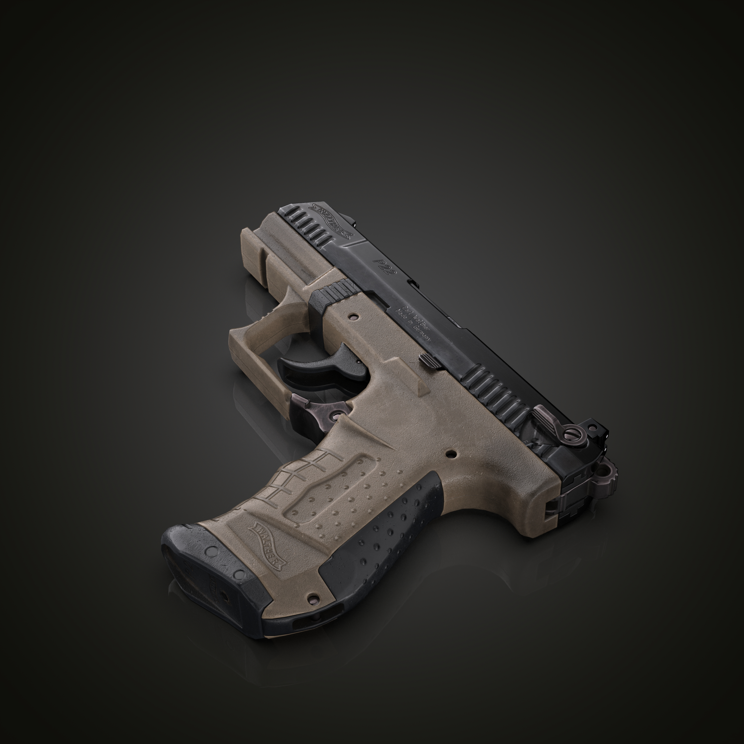 Ready walter p22 3D - TurboSquid 1702530