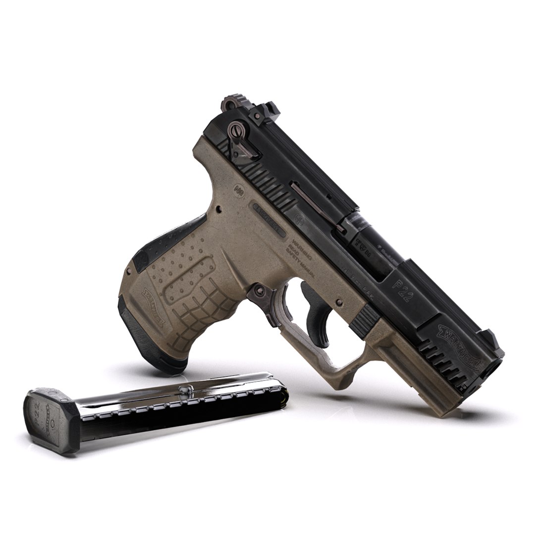 Ready Walter P22 3D - TurboSquid 1702530