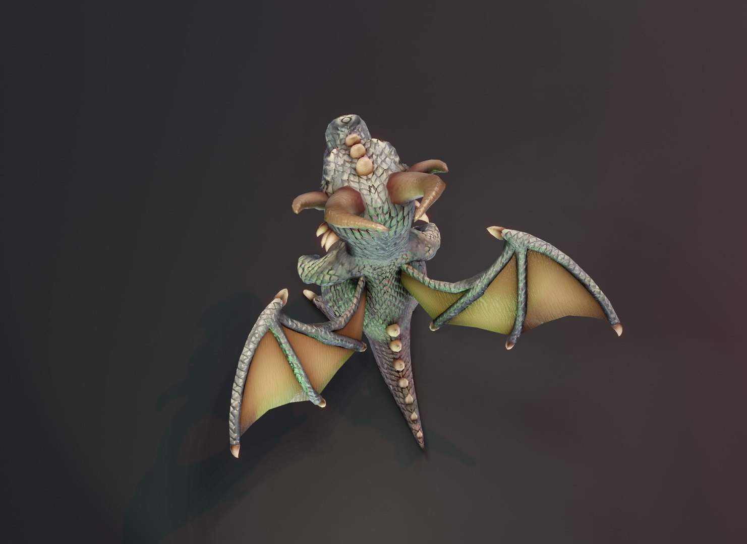 Cartoon Iron Dragon 3D Model 3D - TurboSquid 2210814