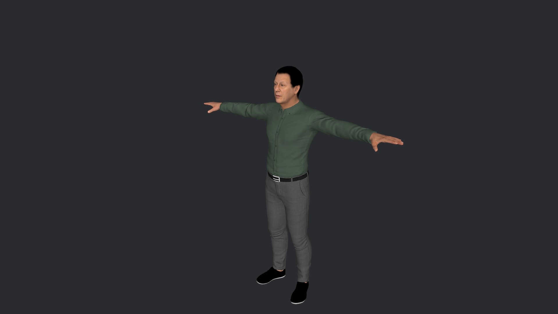 3D Imran Khan V1 Hyper Realistic Full Body Fully Rigged 3D Character ...