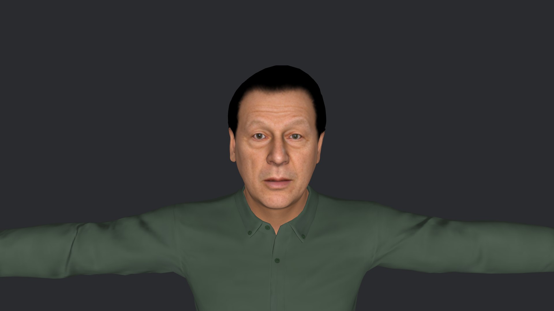 3D Imran Khan V1 Hyper Realistic Full Body Fully Rigged 3D Character ...