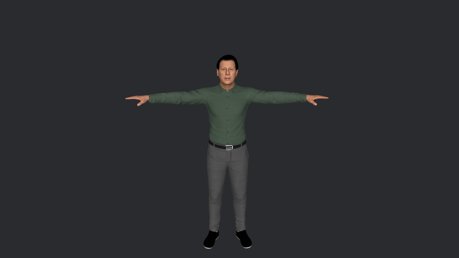 3D Imran Khan V1 Hyper Realistic Full Body Fully Rigged 3D Character ...