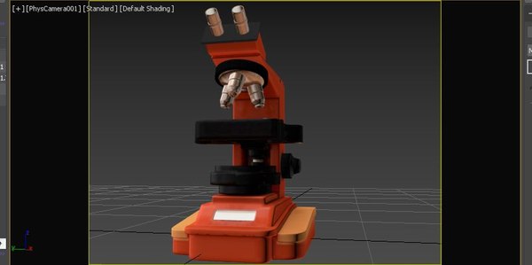 3D microscope science model - TurboSquid 1459657