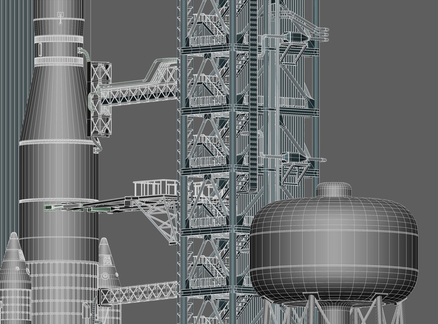 Space rocket model - TurboSquid 1508901