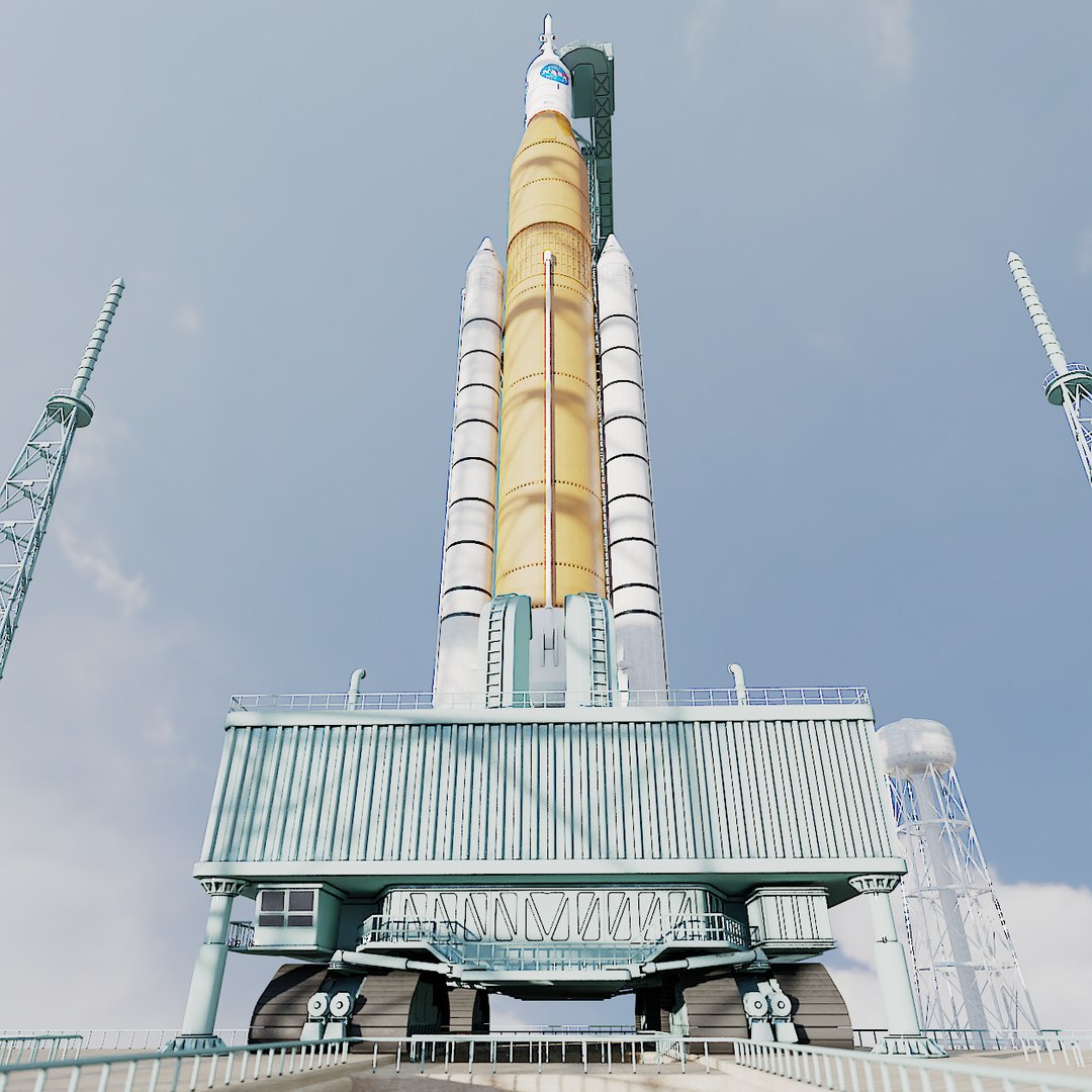 Space rocket model - TurboSquid 1508901