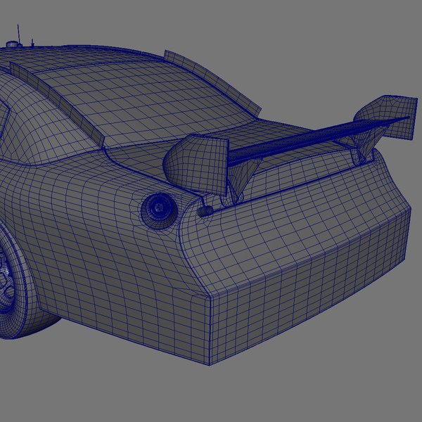 3d model nascar cot car cup