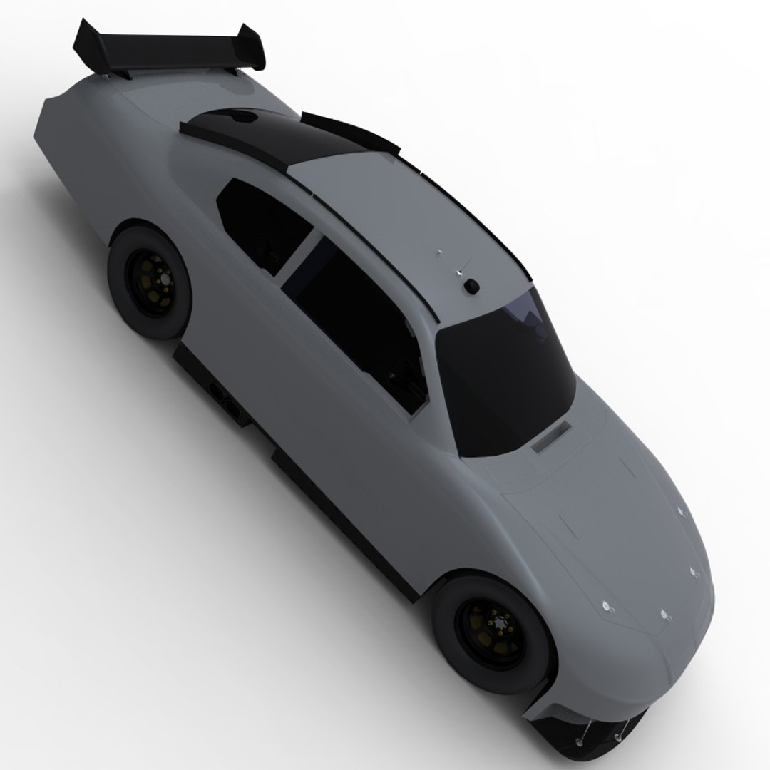 3d Model Nascar Cot Car Cup