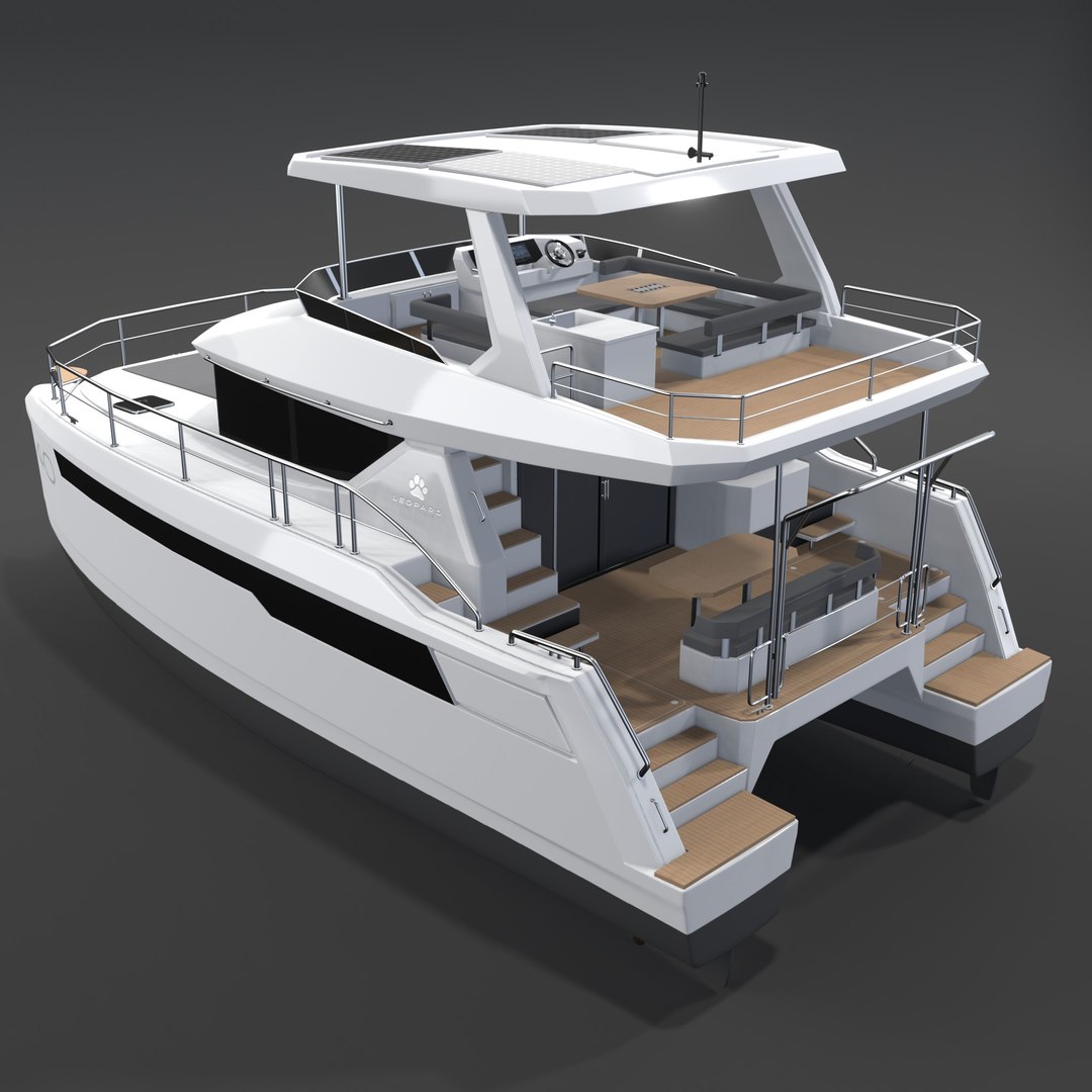 3D Leopard 40 Power Cat Model - TurboSquid 2103669