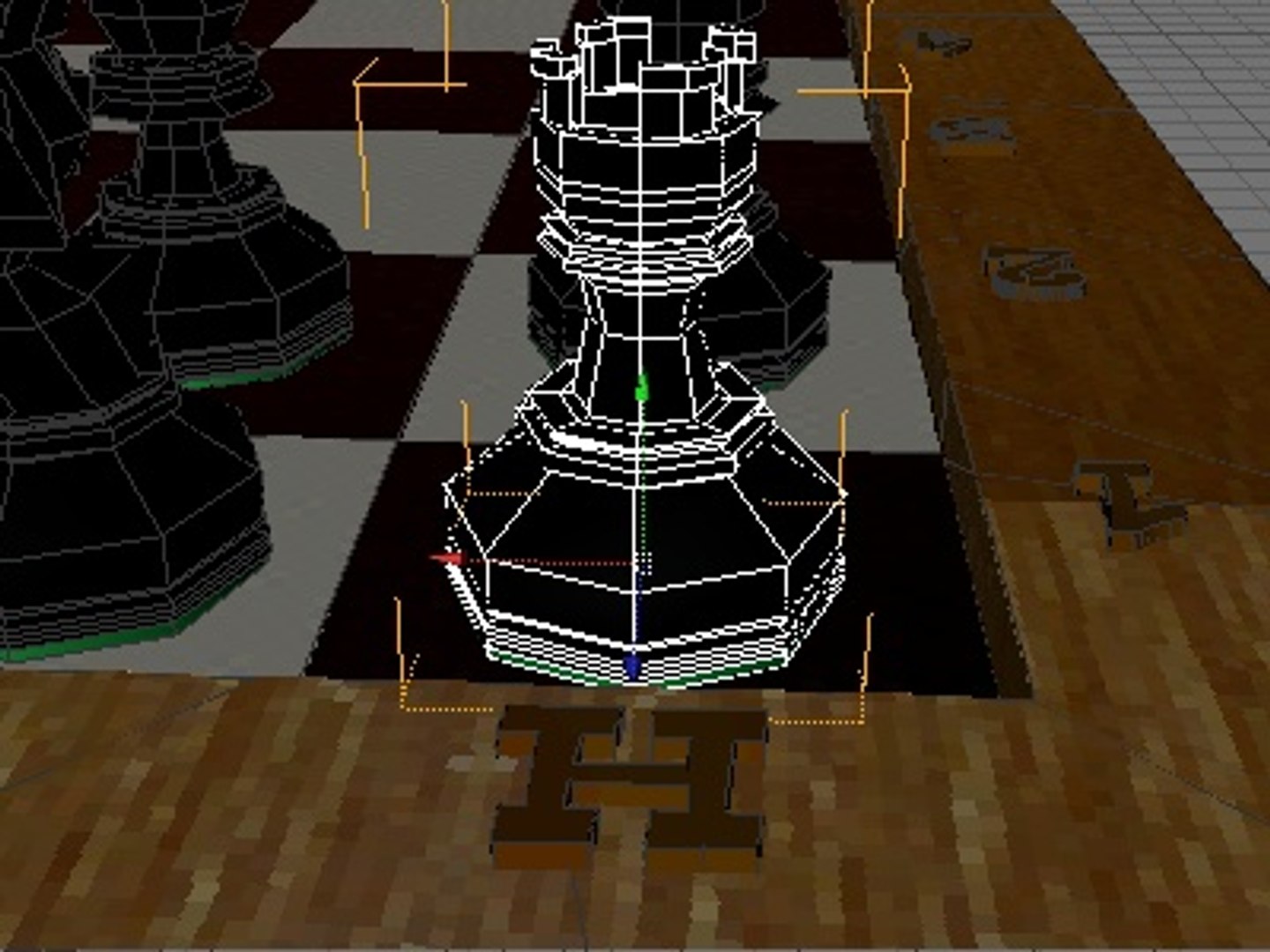 3d Model Chess Set