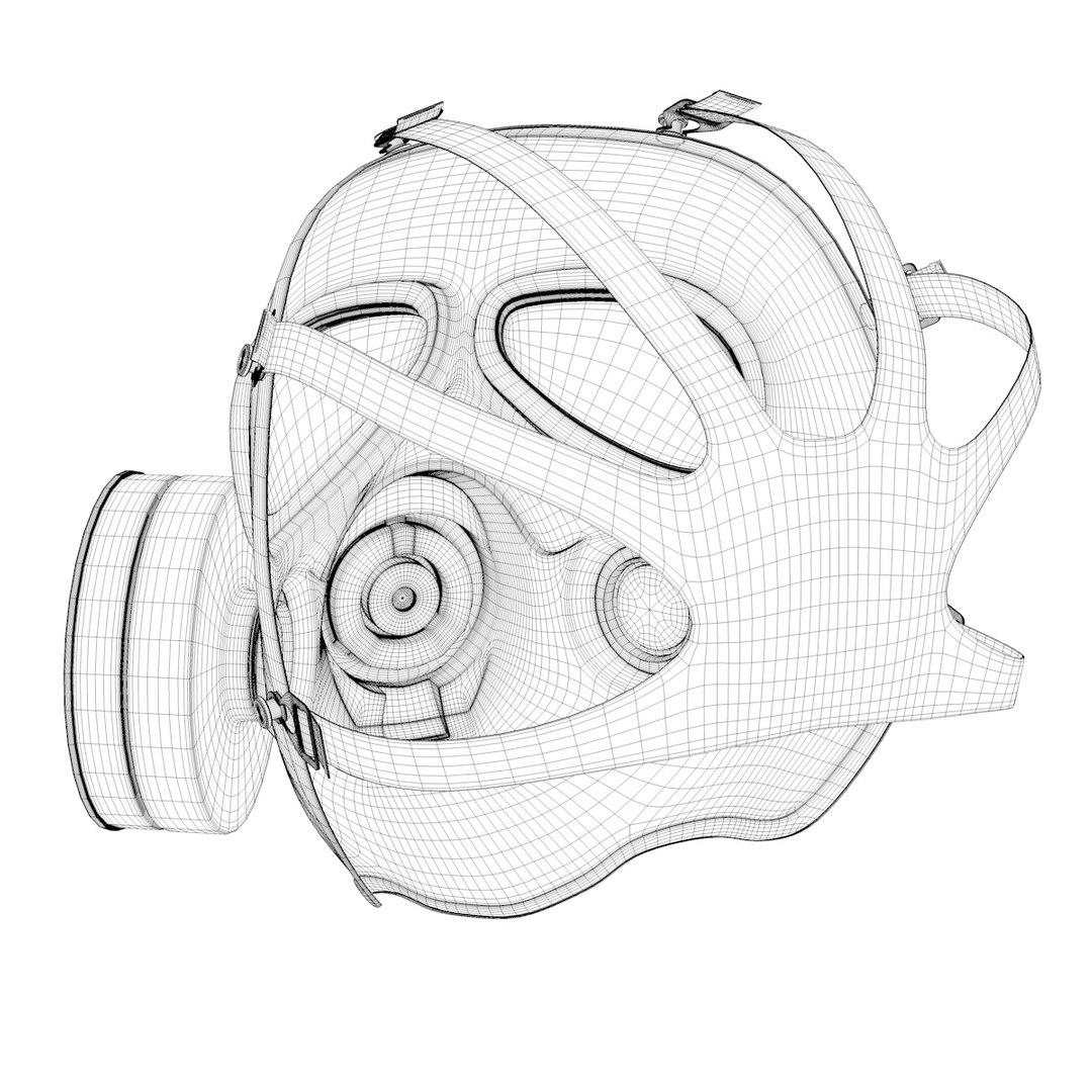 C4d Gas Mask