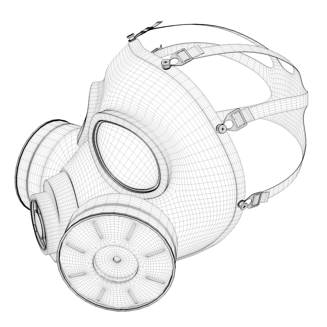 C4d Gas Mask