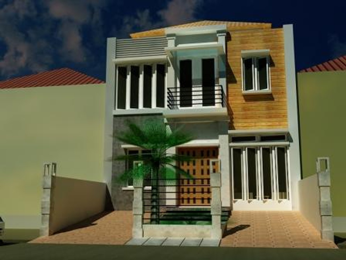 Free Max Model House Exterior