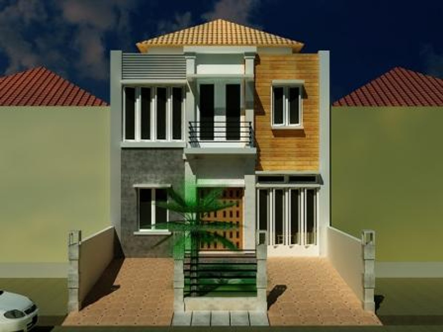 Free Max Model House Exterior