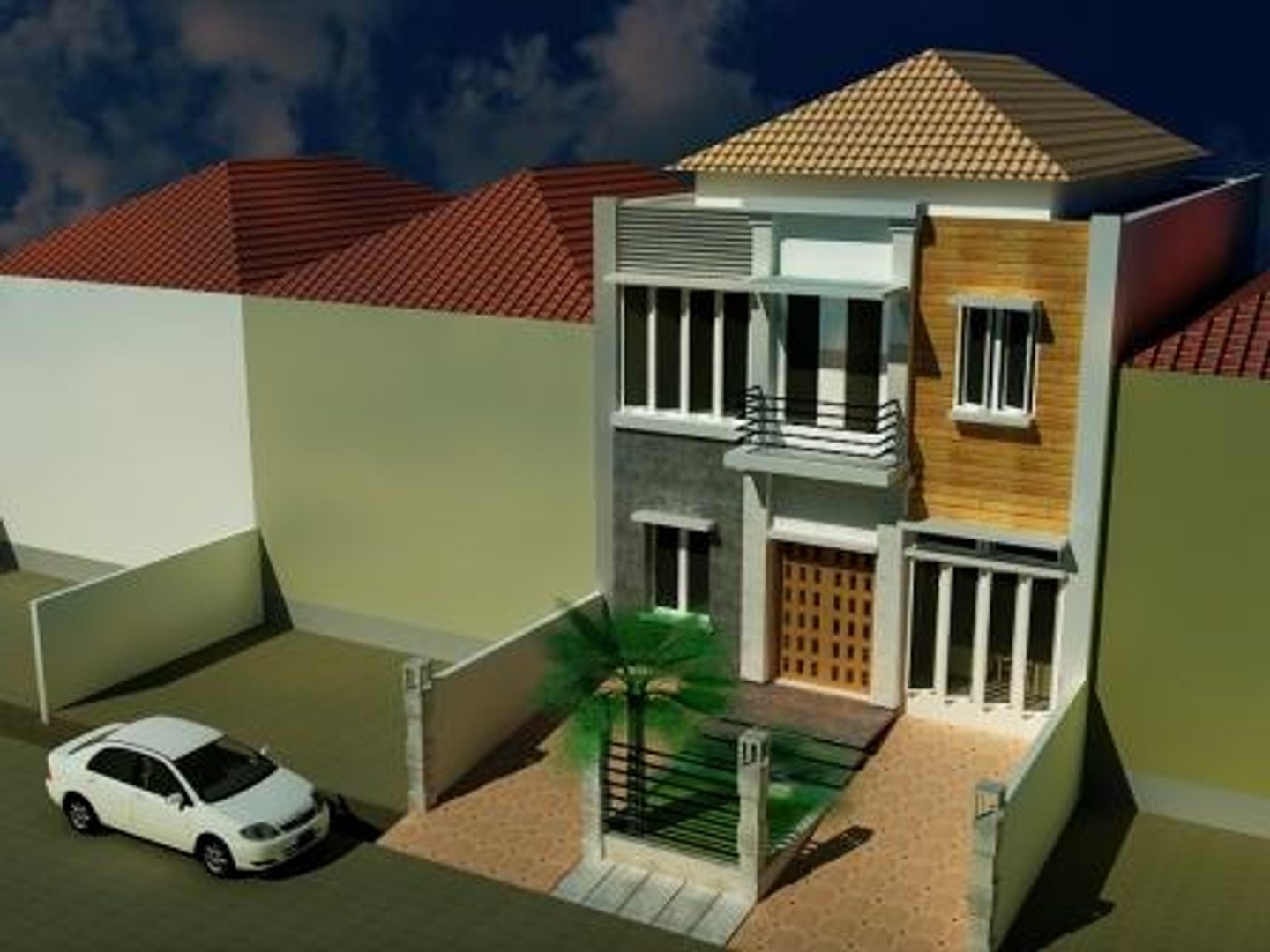 Free Max Model House Exterior
